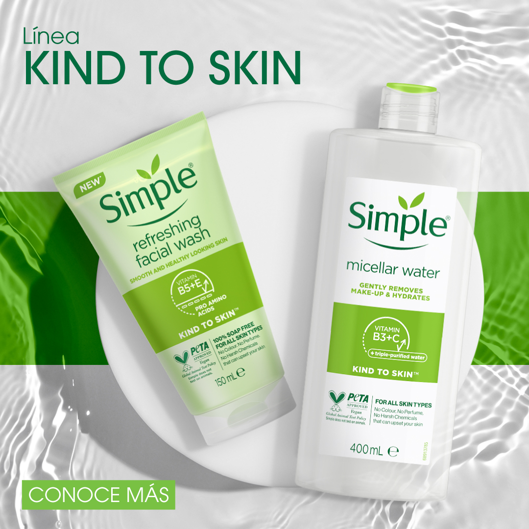 Simple México: Expertos en piel sensible – Simple® Skincare